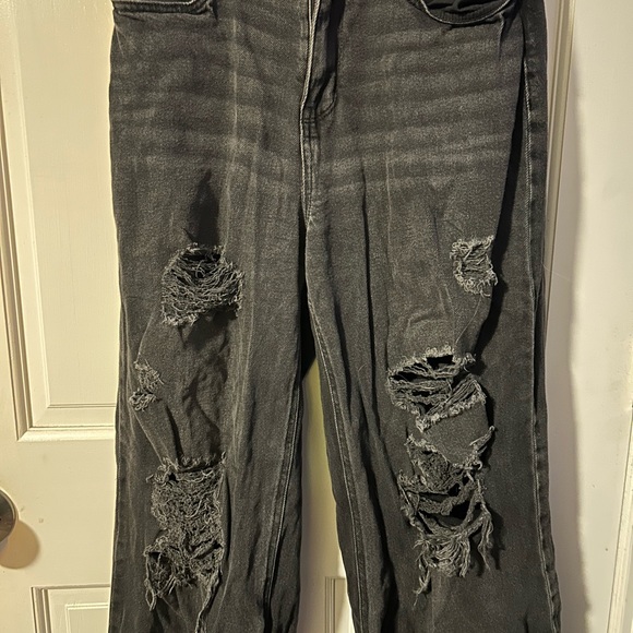 SO | Jeans | So Black Distressed Boyfriend Jeans | Poshmark